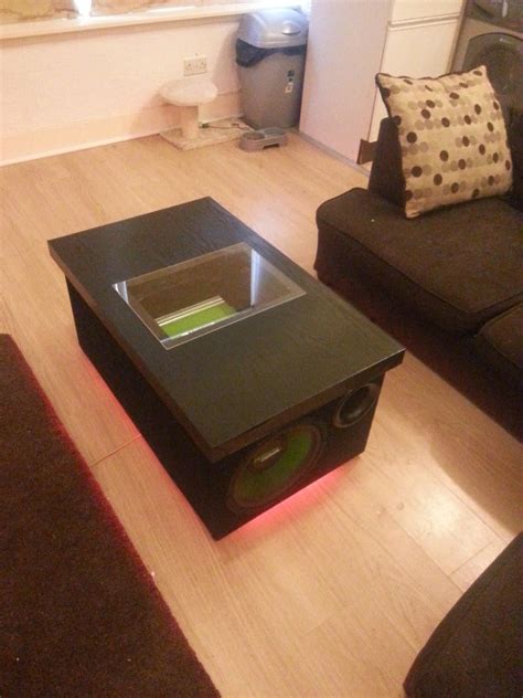 Subwoofer Coffee Table 8 Steps With Pictures Instructables