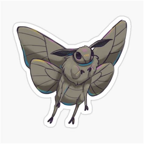Pride Moth Pan Sticker For Sale By Galaxyshoes Redbubble