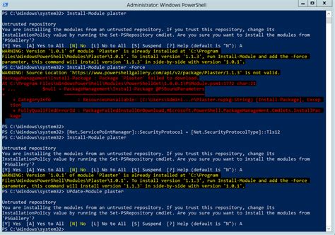 Install Module Fails With Source Location Powershellgallery