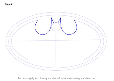 How To Draw Batman Logo Batman Step By Step