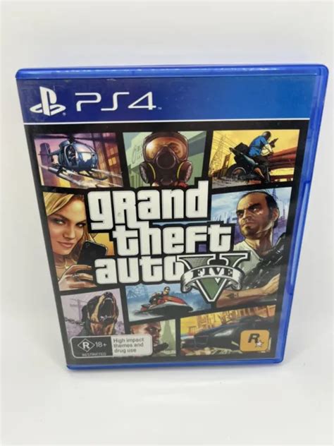 Grand Theft Auto Five Gta V Playstation 4 Ps4 Video Game Eur 2323
