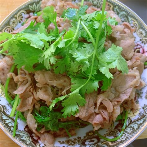 【香菜羊肉的做法步骤图，香菜羊肉怎么做好吃】猫小白fiona下厨房