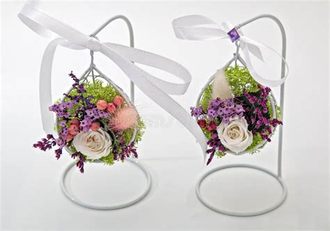 Preserved Roses Arrangements Everlasting Flowers Stock Photo Image