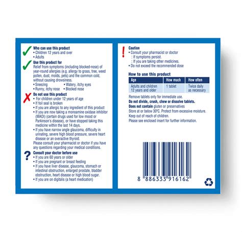 Claritin D Ingredients