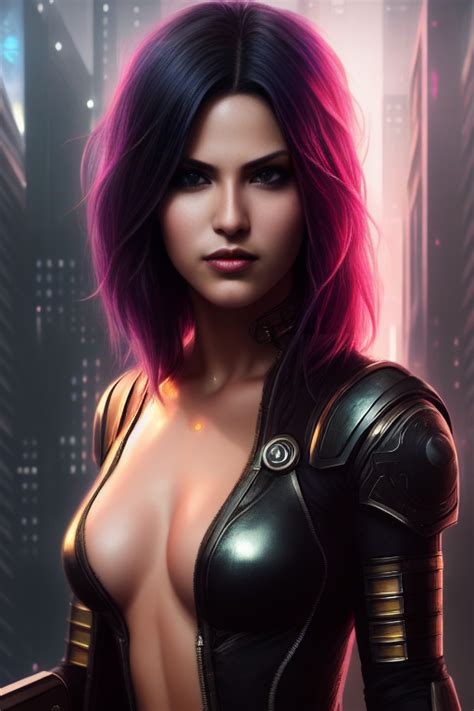 Gorgeous Cyberpunk Babes By Fantscifi On Deviantart