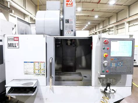 Used Haas Super Mini Mill 2 Vertical Machining Center 12661
