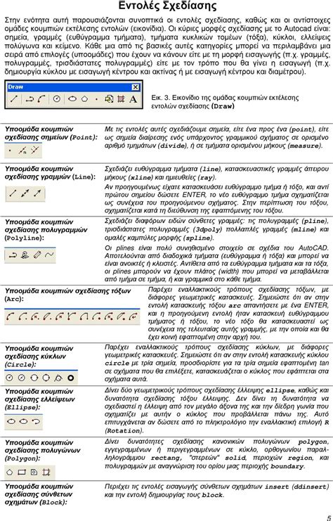 ΣΧΕΔΙΑΣΗ ΜΕ ΧΡΗΣΗ ΤΟΥ ΠΡΟΓΡΑΜΜΑΤΟΣ Autocad Pdf Free Download