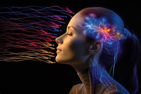Premium Ai Image Illustration Of Brain Signals And Neuromodulation