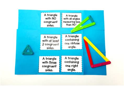 Classifying Triangles with Manipulatives