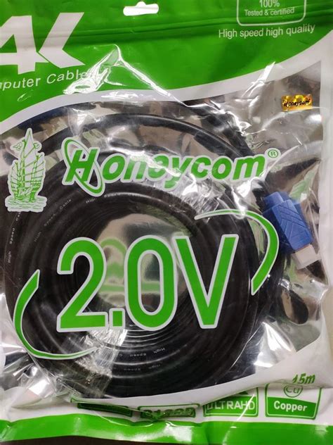 Black Hdmi Vga Cable 10 Meter For Computer At ₹ 790piece In Mumbai Id 2855742885030