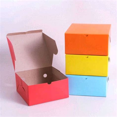 Jual Dus Snack Box Snack Makan Kecil Kotak 15x15x75 Cm Di Seller Twin