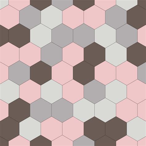 팔방미인이 타일이었다면 아마도 육각 타일 ― 각종 컬러 총망라 컬러 조합으로 만드는 패턴 제안