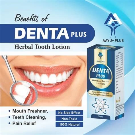Denta Plus Tooth Lotion At ₹ 499bottle Lalkhadan Bilaspur Id