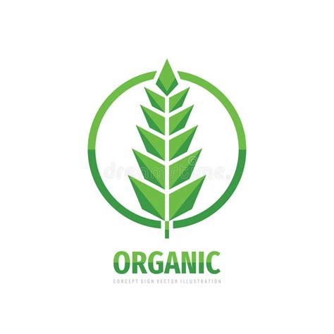 ícone De Produto Orgânico Design Do Logotipo De Caráter Humano Da Natureza Símbolo De Folhas