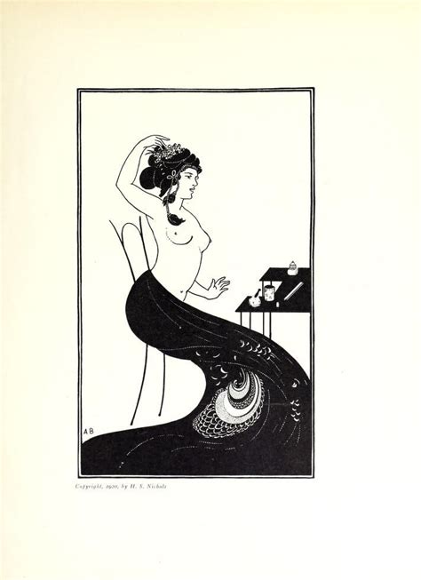 Fifty Drawings By Aubrey Beardsley Selected From The Collection Owned