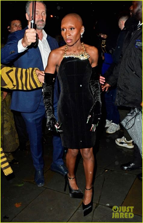 Cynthia Erivo And Partner Lena Waithe Attend Wicked After Party
