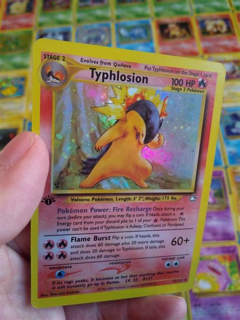 Pokemon Karta Typhlosion Sijajuci Pokemoni Karte 73685201