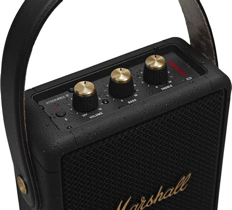 Stockwell Skaļrunis Marshall Ii Bluetooth Black Areaalee