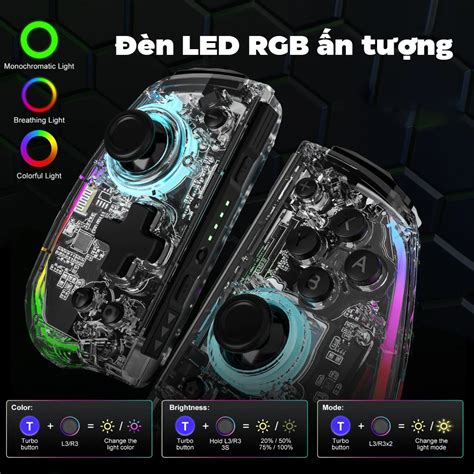 Tay Cầm Chơi Game Không Dây Iine Elite Plus Joypad No Drifting Có Đèn