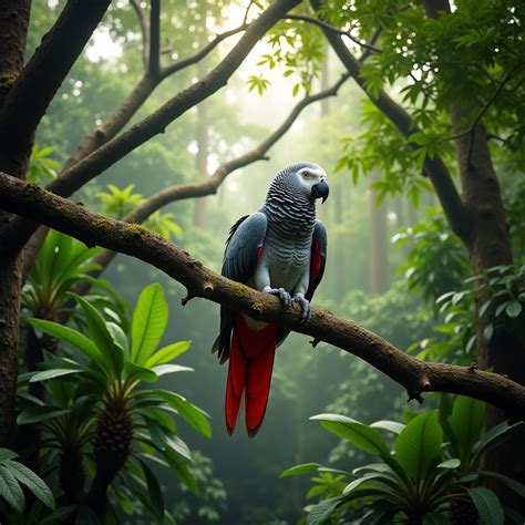 Exploring The African Grey Parrot Habitat A Deep Dive African Life