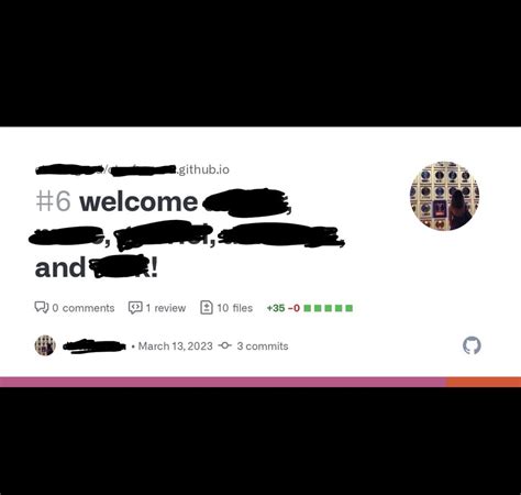 Is This Github Pr Link Preview Only Available For Github Io Repos R