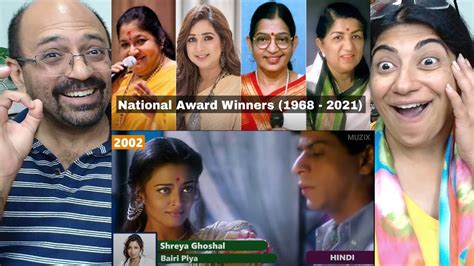 National Award Winners Female Playback Singers 1968 2021