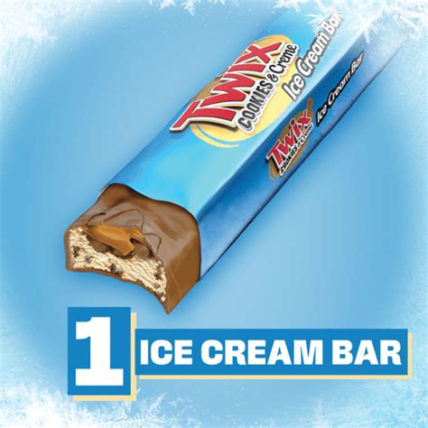 Twix Cookies And Cream Milk Chocolate Ice Cream Bar 29 Oz Twix
