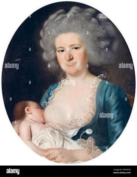 This 1780 Oil On Canvas Portrait By Simon Pinson Depicts A Woman With