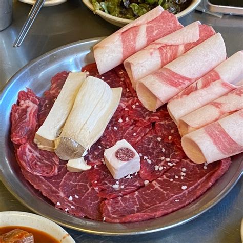 외양간 사당역 이수역 맛집 국내산 소고기 특수부위 키조개관자 묵은지 삼합 고기집 네이버 블로그