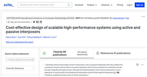 cost effective design of scalable high performance systems using active