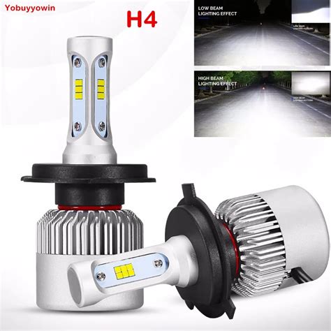 2pcs Led Headlight Bulbs H49003hb2car Lightall In One Headlights