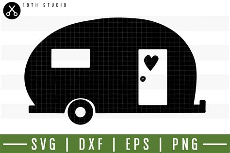 Truck Camper Svg