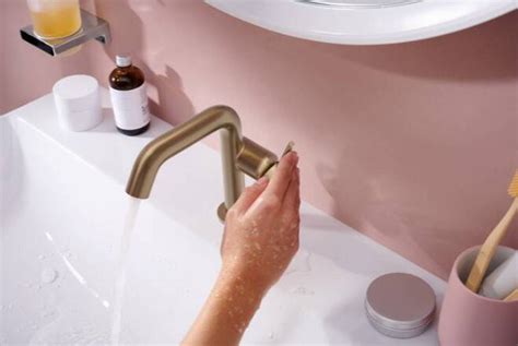 PORCELANICO Hansgrohe Tecturis S Bateria Umywalkowa 110 Kol brąz