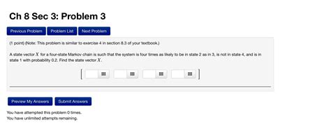 Solved Ch 8 Sec 3 Problem 16 Previous Problem Problem List Chegg Com
