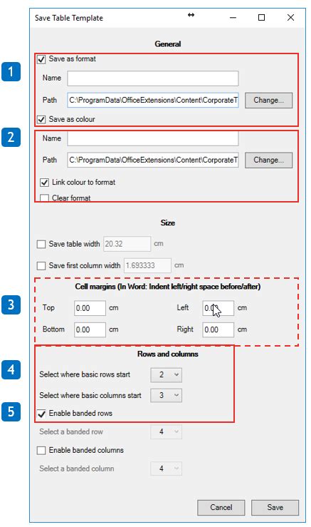 Banded Row Omnidocs
