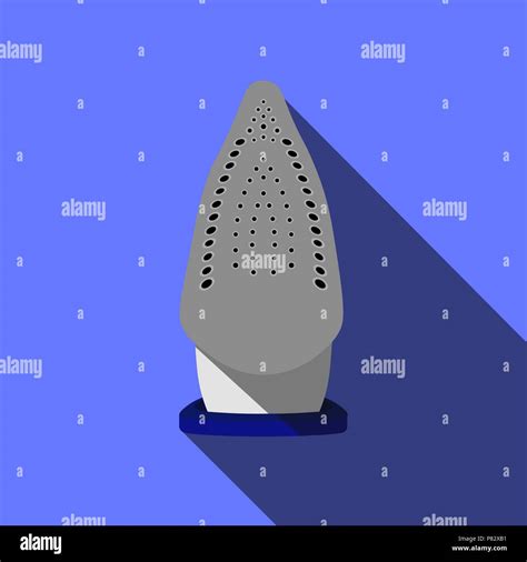 Electric Iron Isolated Vector Illustration Clothing Irons Steam