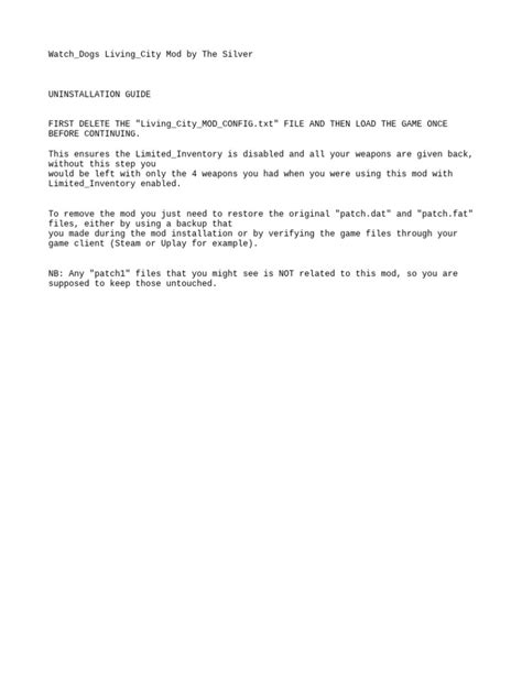 Uninstallation Guide Pdf