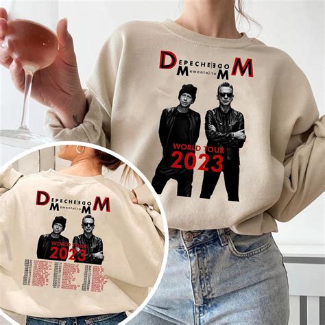 Depeche Mode Memento Mori World Tour 2023 Shirt Memento Mori Tour