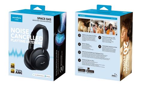 Anker Słuchawki nauszne Soundcore Space Q45 Białe - Sklep internetowy Vist