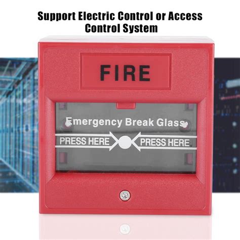 Emergency Exit Fire Alarm Button Release Security Vicedeal