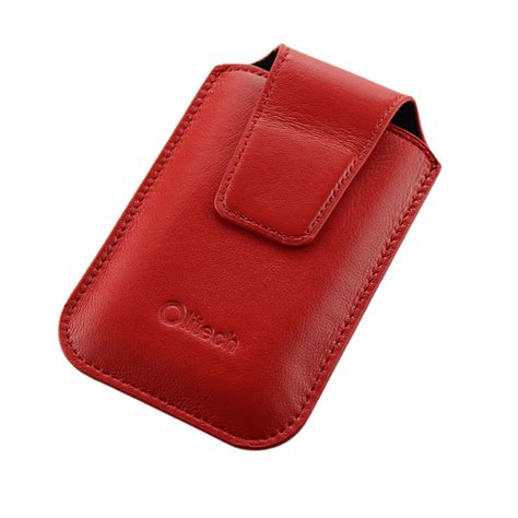 Red Leather Case For Oliteh Easyflip G Phone Seniors Australia