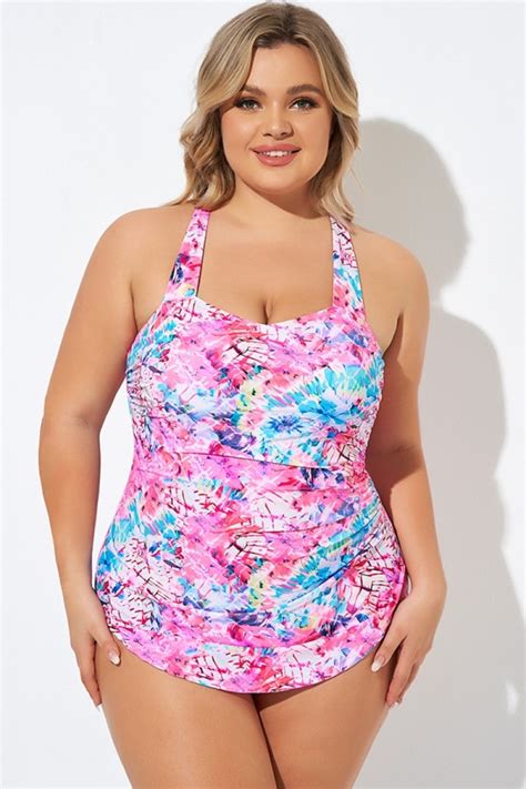 Sarong Front One Piece Meet Curve