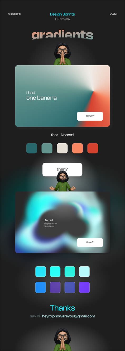 Gradients Ui Ux Design Web Mobile Applications On Behance