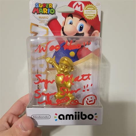 Happy Mar10 Day Here Is My Favorite Piece Of Mario Merch My Gold