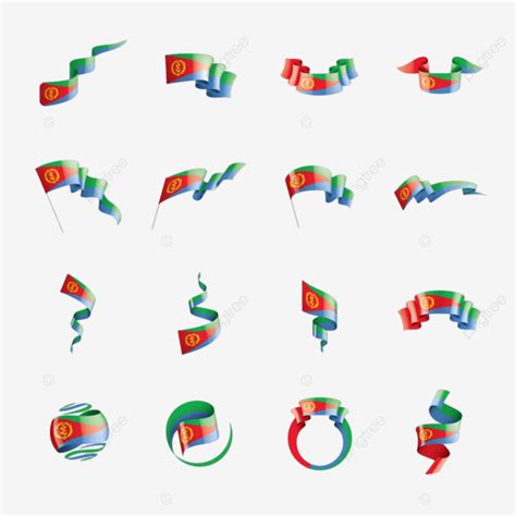 Nations Flags Clipart Hd Png Eritrea National Flag Illustration Vector Eritrea Icon