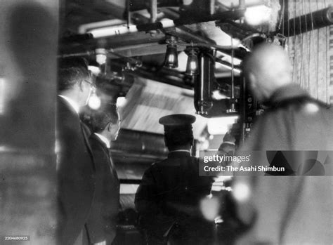 Prince Kuniyoshi Kuni Visits The Asahi Shimbun Tokyo Headquarters On News Photo Getty Images