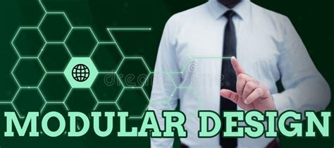 Conceptual Display Modular Design Concept Meaning Using Technology As