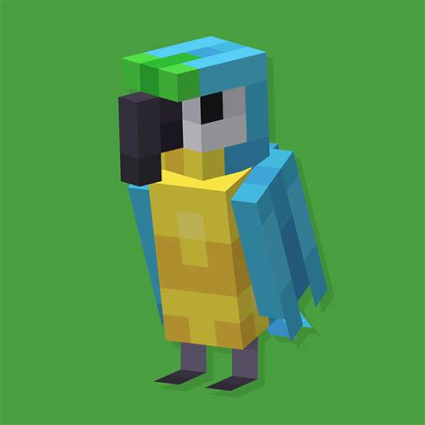 Remodeled Parrots Minecraft Resource Pack