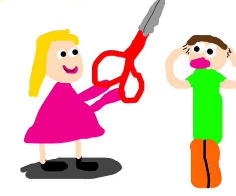 Bloated Scissors Drawception
