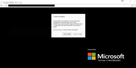 Remove Error Code Rundll32 Exe Virus Microsoft Support Scam